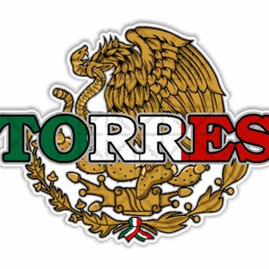 Torres Mexico Last Name Decal - Etsy