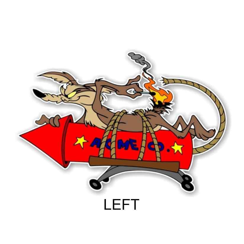 ACME Rocket Wile E Coyote Decal - Etsy