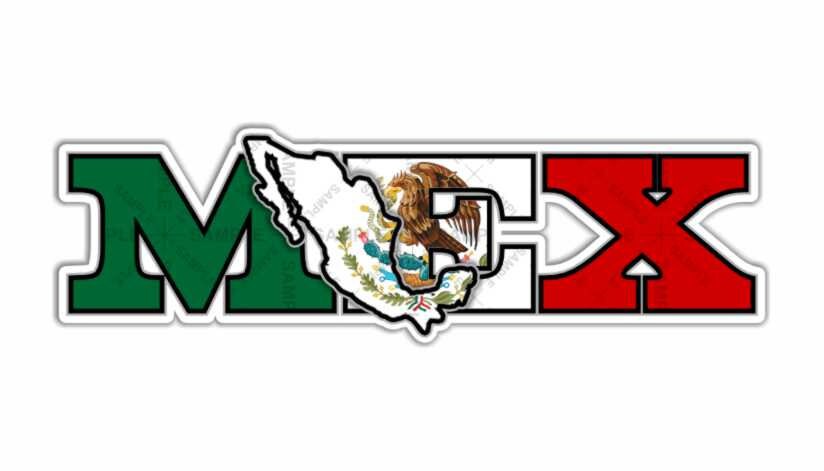 MEX Mexico Decal - Etsy