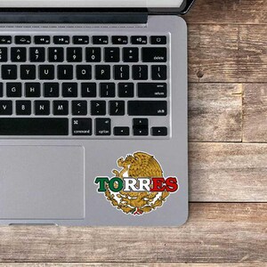 Torres Mexico Last Name Decal - Etsy
