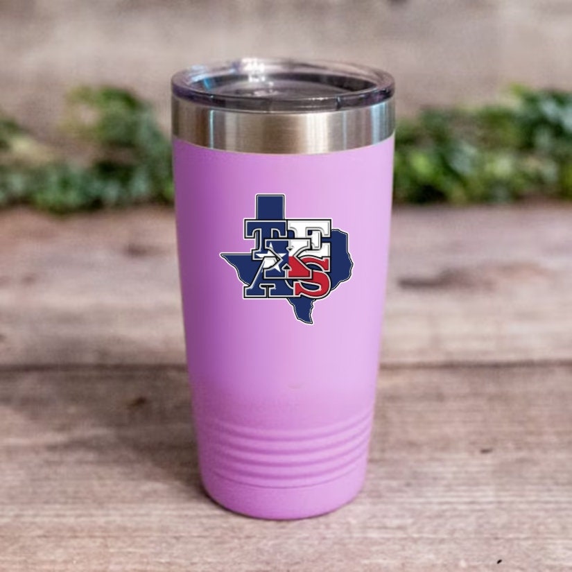 Texas State Round Decal - Etsy