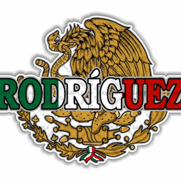 Last Name Decal - Etsy