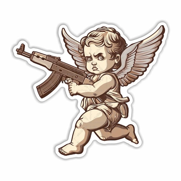 Angel With Ak47 - Etsy