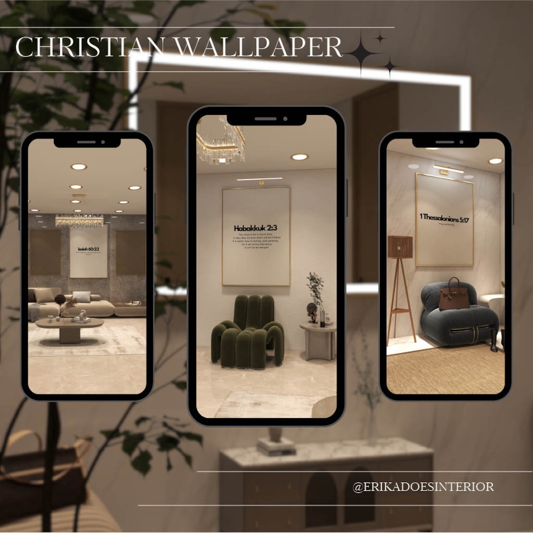 Christian Interior Wallpapers - Etsy