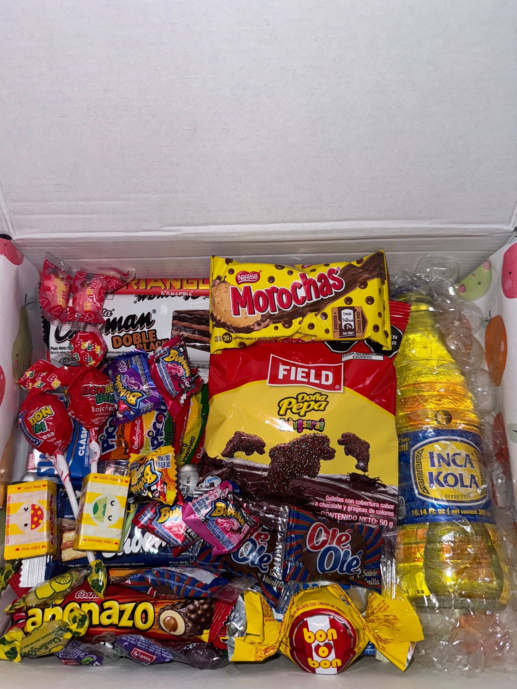 Peruvian Candy Box With Assortments of Cookies Candy Chocolate & Inca ...