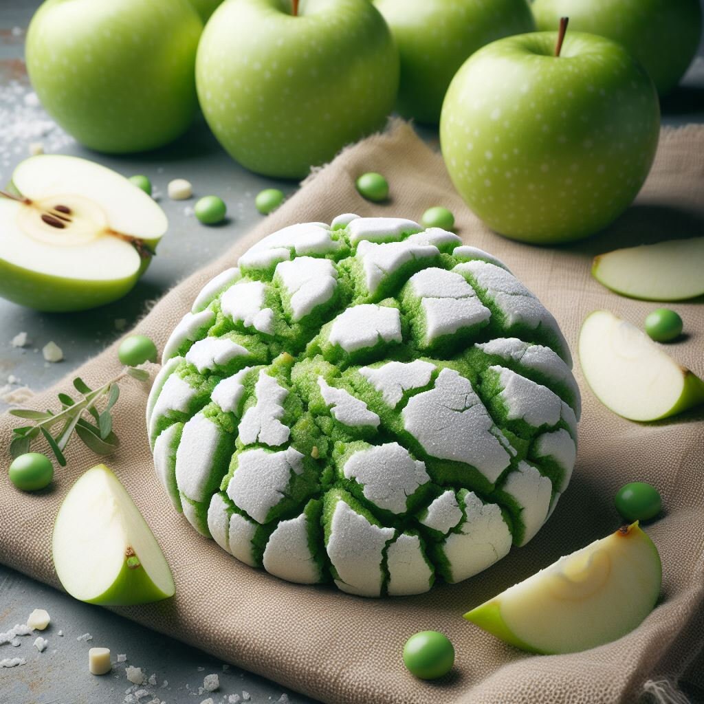 1 Doz Green Apple Cookies - Etsy