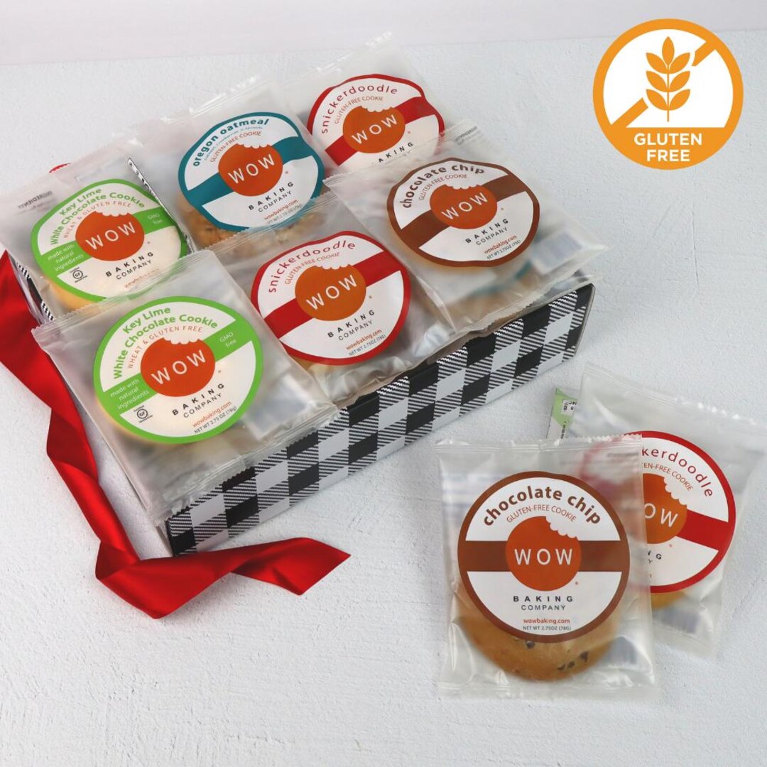 Gluten Free Cookie Gift Basket – Snack Box for Clients, Sympathy, or ...