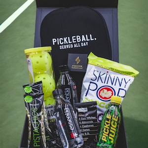 Pickleball Gift Box: Paddle Cover, Balls, & Snacks - Etsy