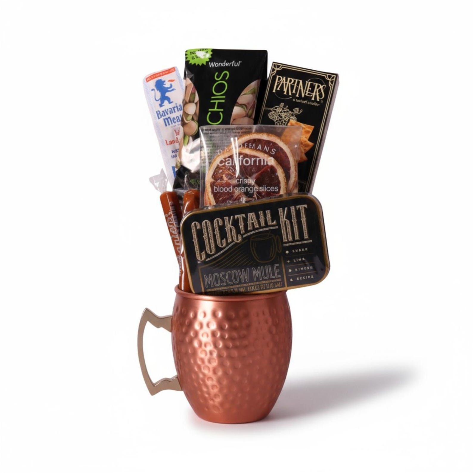 Moscow Mule Gift Box: Copper Mugs, Cocktail Mixer & Snacks - Etsy