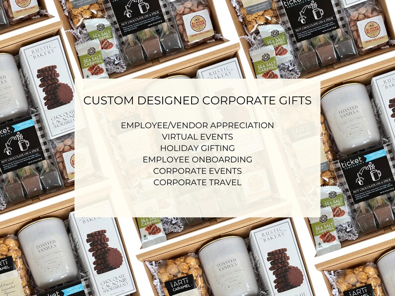 Christmas Snack Tote Bag Corporate Gift Set Family Christmas Gift Set ...