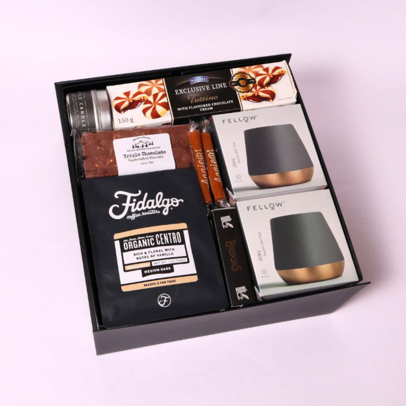 Regal Coffee Gift Box | Luxury Gift Basket | Client Gift | Coffee Lover ...