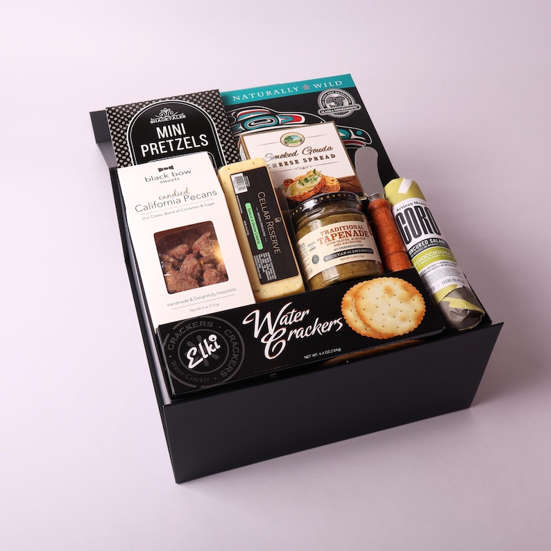 Charcuterie Gift Box | Gourmet Gift Sets | Hostess Gift Basket - Etsy