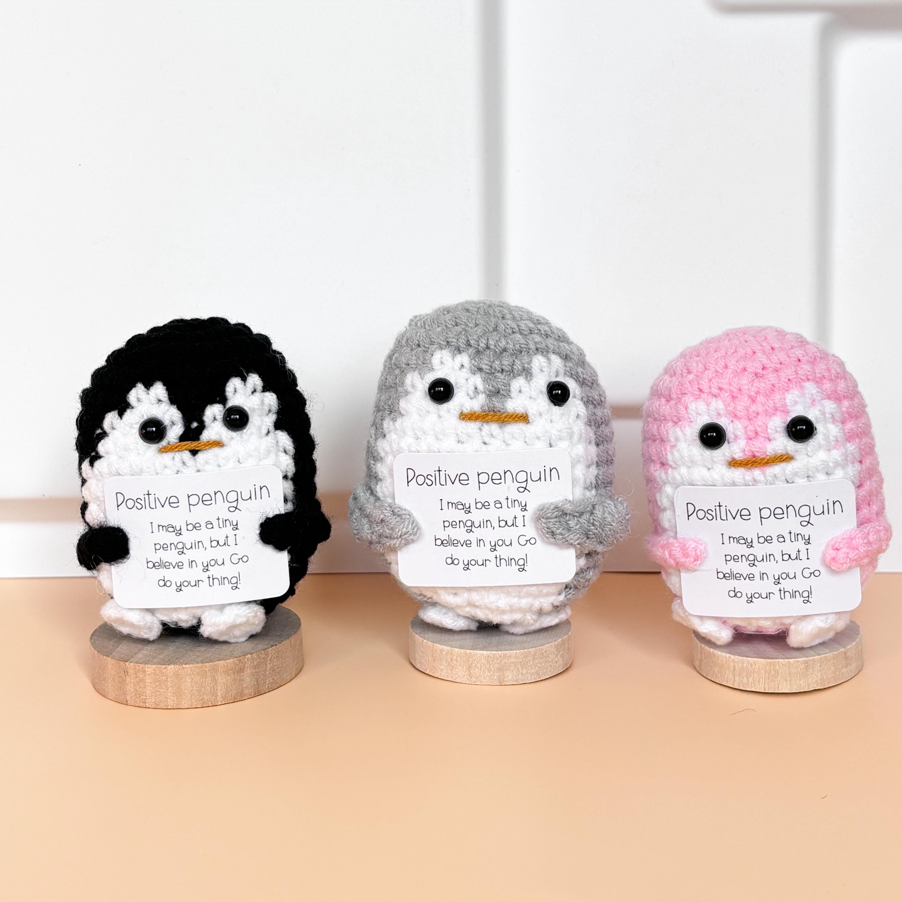 Crochet Emotional Support Buddy: Handmade Positive Gift - Etsy