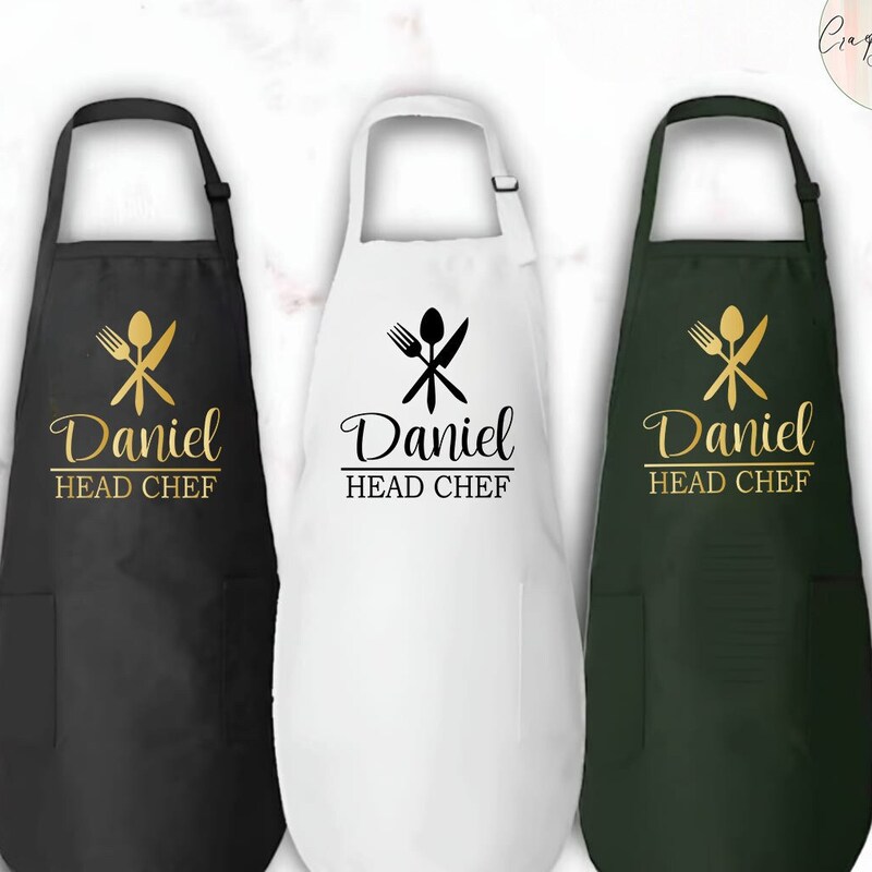 Chef Apron for Men - Etsy