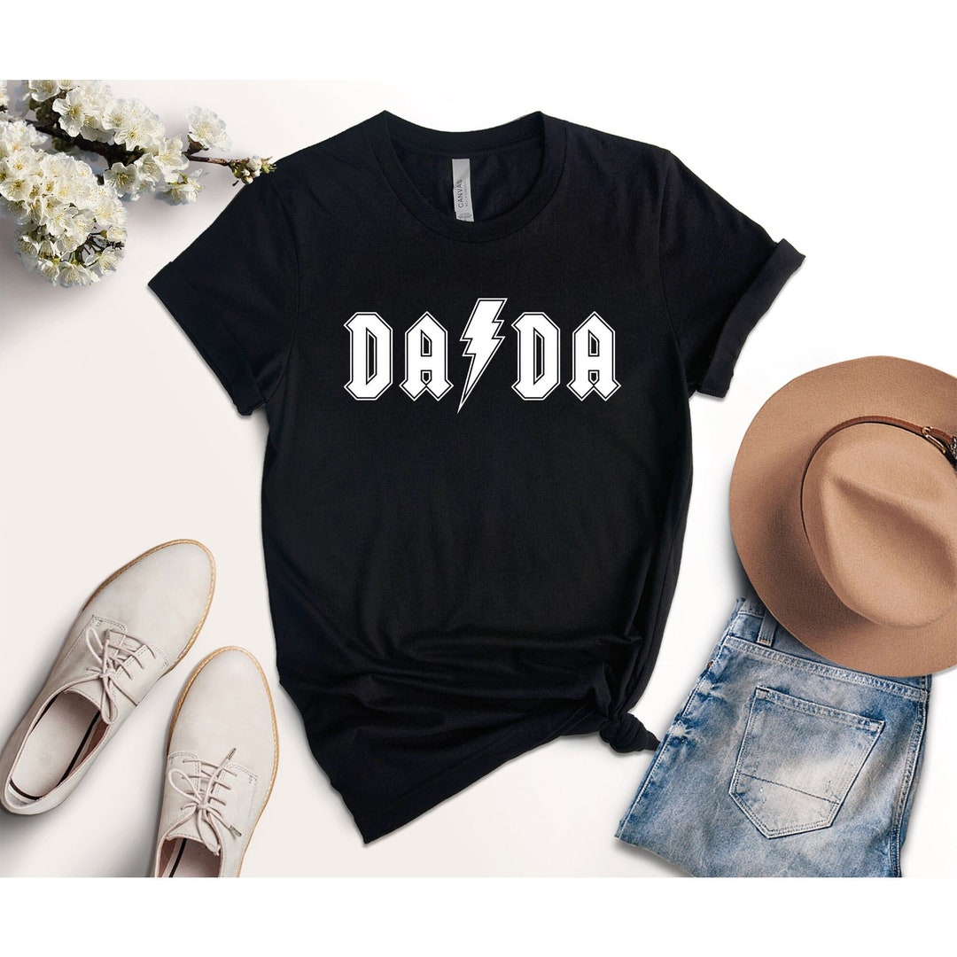Dada Shirt, Rocker Dad Shirts, Cool Dad Shirts, Father's Day Gift ...