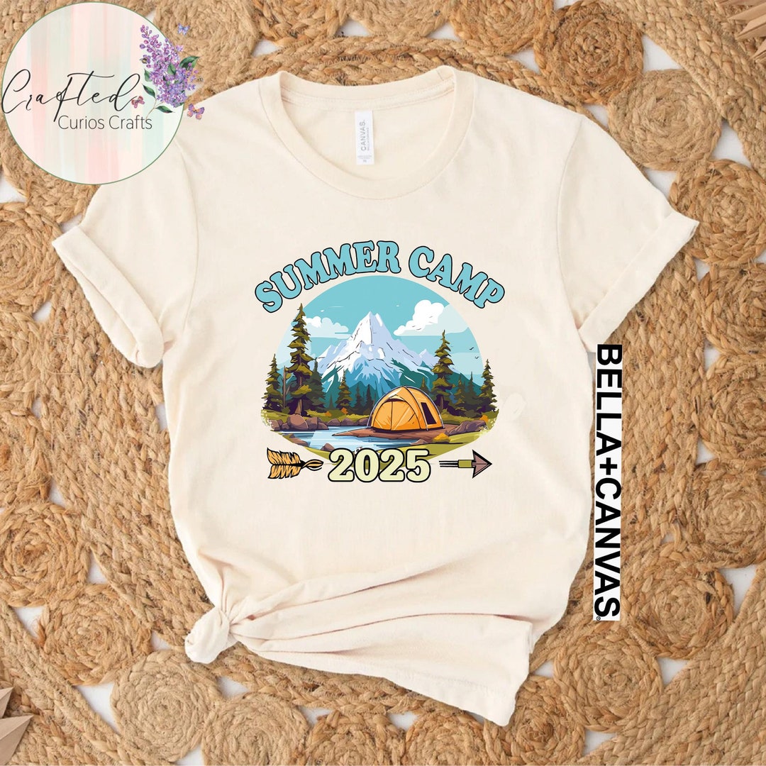Summer Camp 2025 Shirt, Summer Shirt, Camping Shirt, Summer Vacation ...