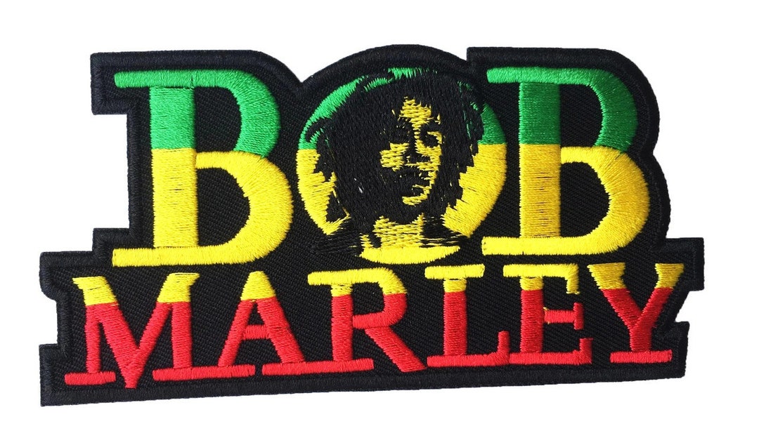 Bob Marley Embroidered Patch 2 - Etsy