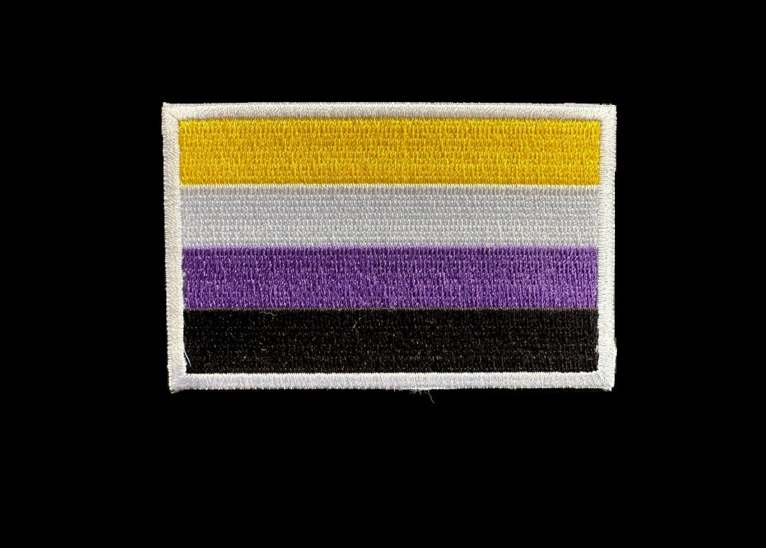Non-binary Pride Flag Patch - Etsy