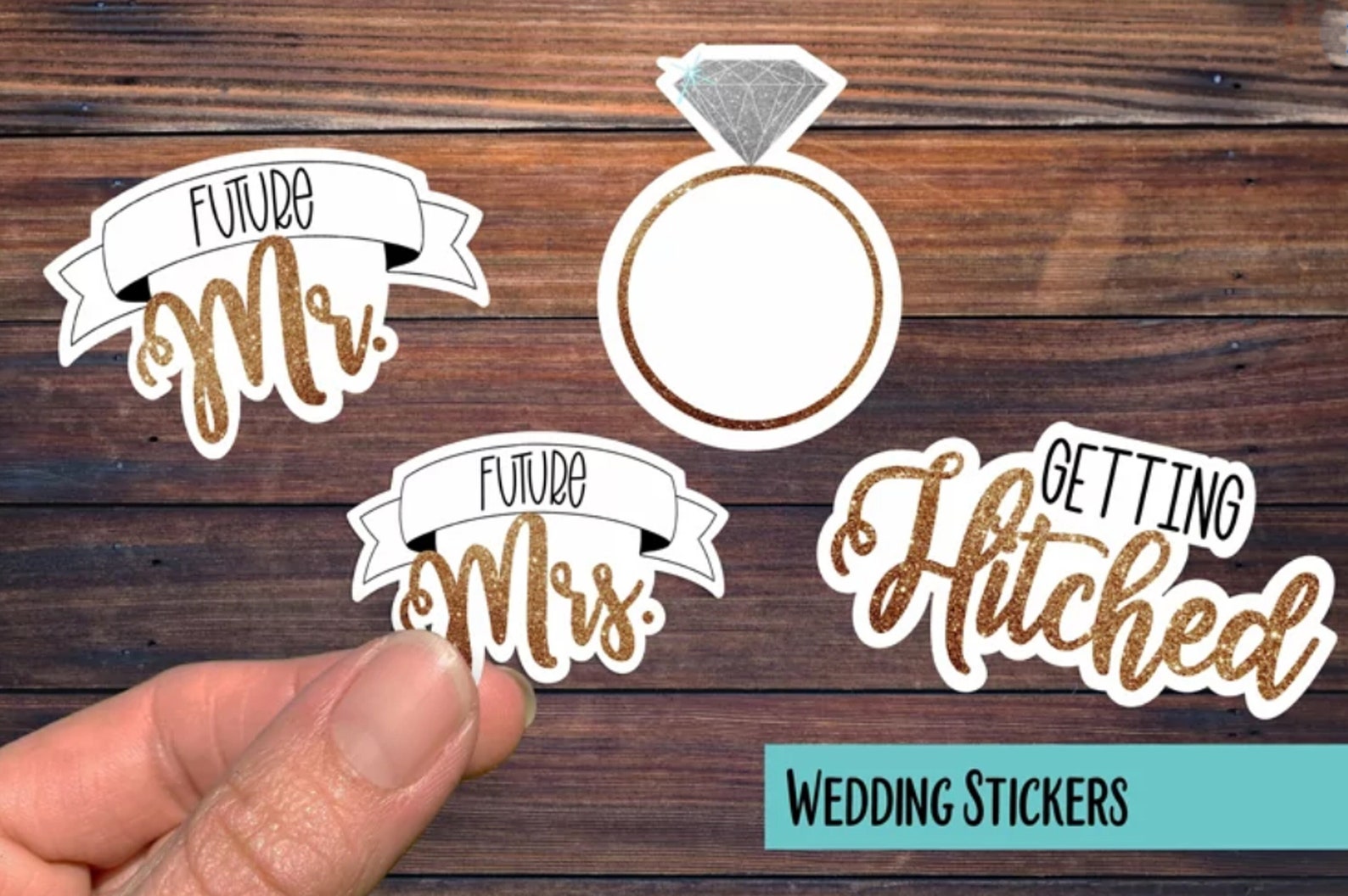 Wedding Stickers, Bride Stickers, Bachelorette Stickers, Laptop ...