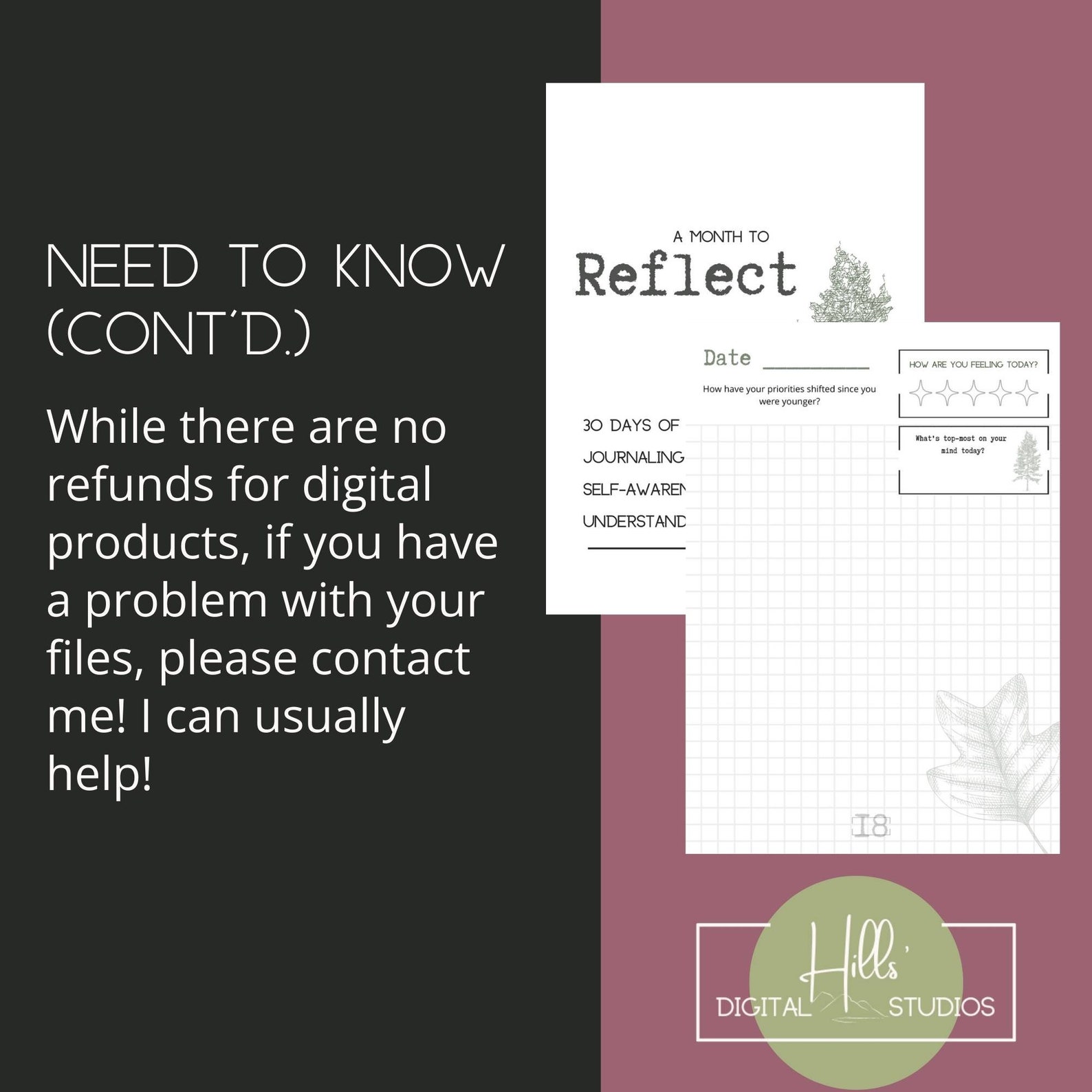 Self-reflection Journal With Prompts for Kindle Scribe, Remarkable ...