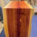 Cedar Live Edge Waterfall Table / Bench - Etsy