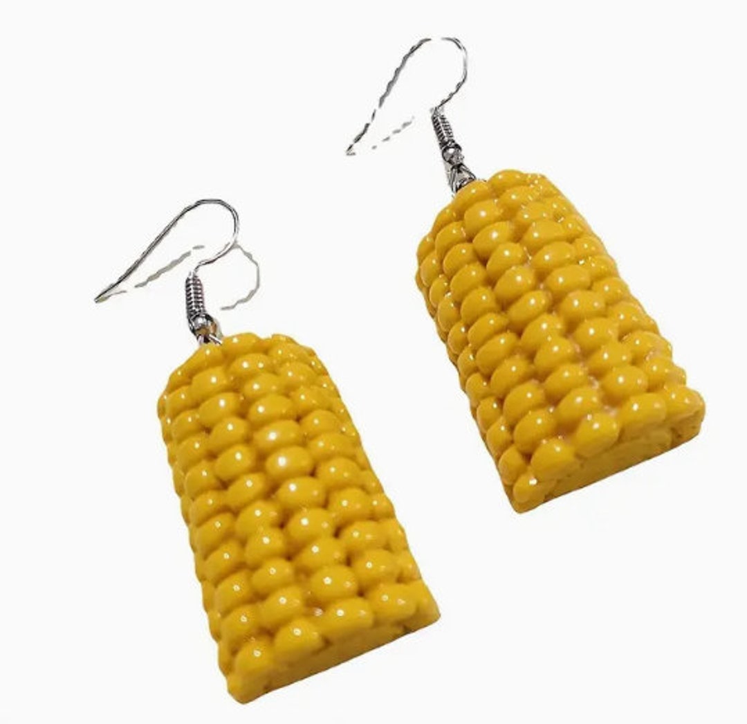 Corn on the Cob Earring Holidays Thanksgiving Fall - Etsy