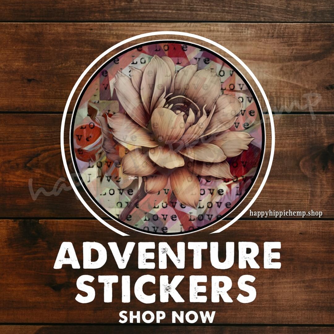 Waterproof Adventure Vinyl Sticker | Durable Weatherproof Decal - Love ...