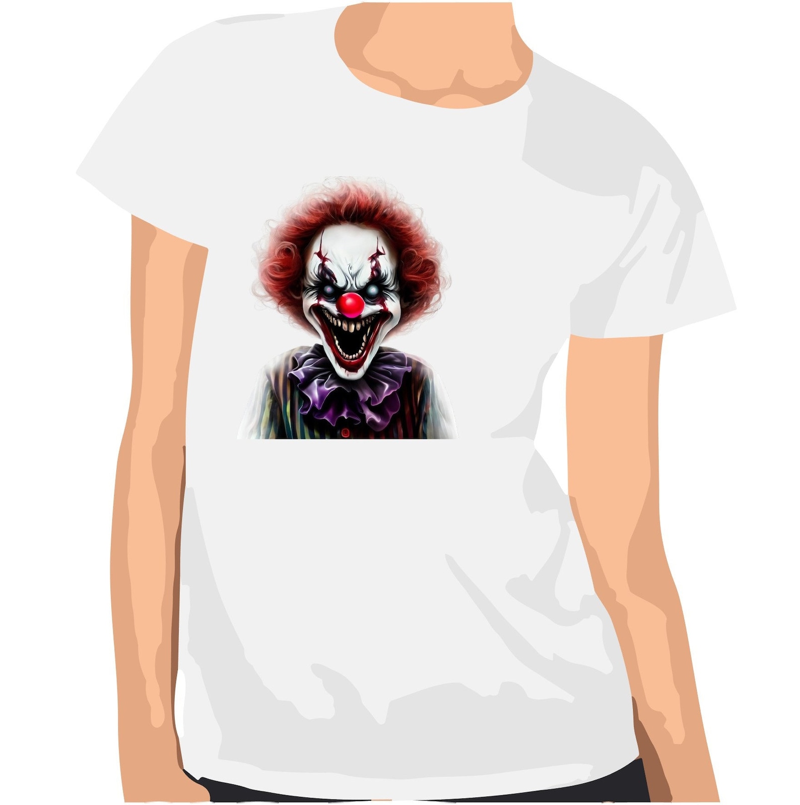 Nightmare Clown PNG, Diabolical Clown, Horror Clown, Creepy Clown ...