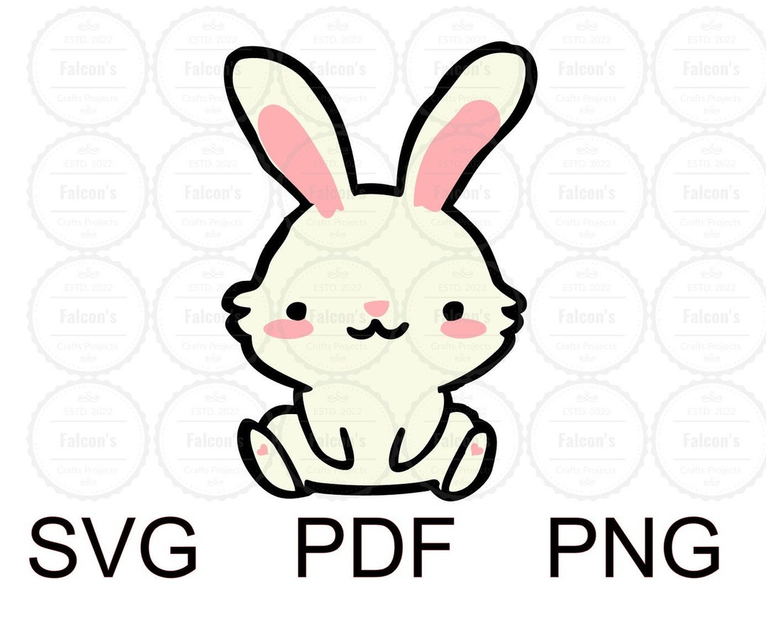 Bunny SVG, Bunny Design, Bunny Rabbit SVG, Bunny Layered, Bunny PNG ...
