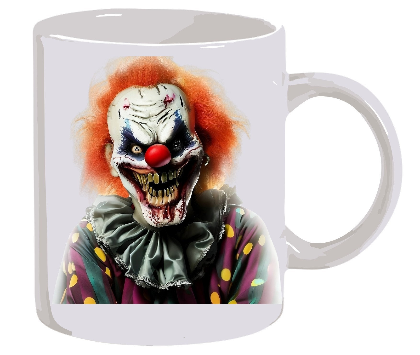 Nightmare Clown PNG, Diabolical Clown, Horror Clown, Creepy Clown ...