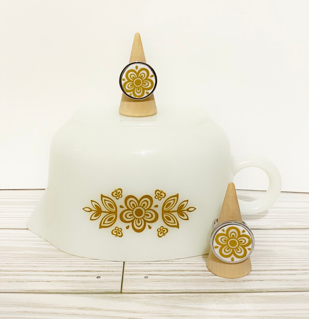 Gold Flower Statement Ring - Etsy