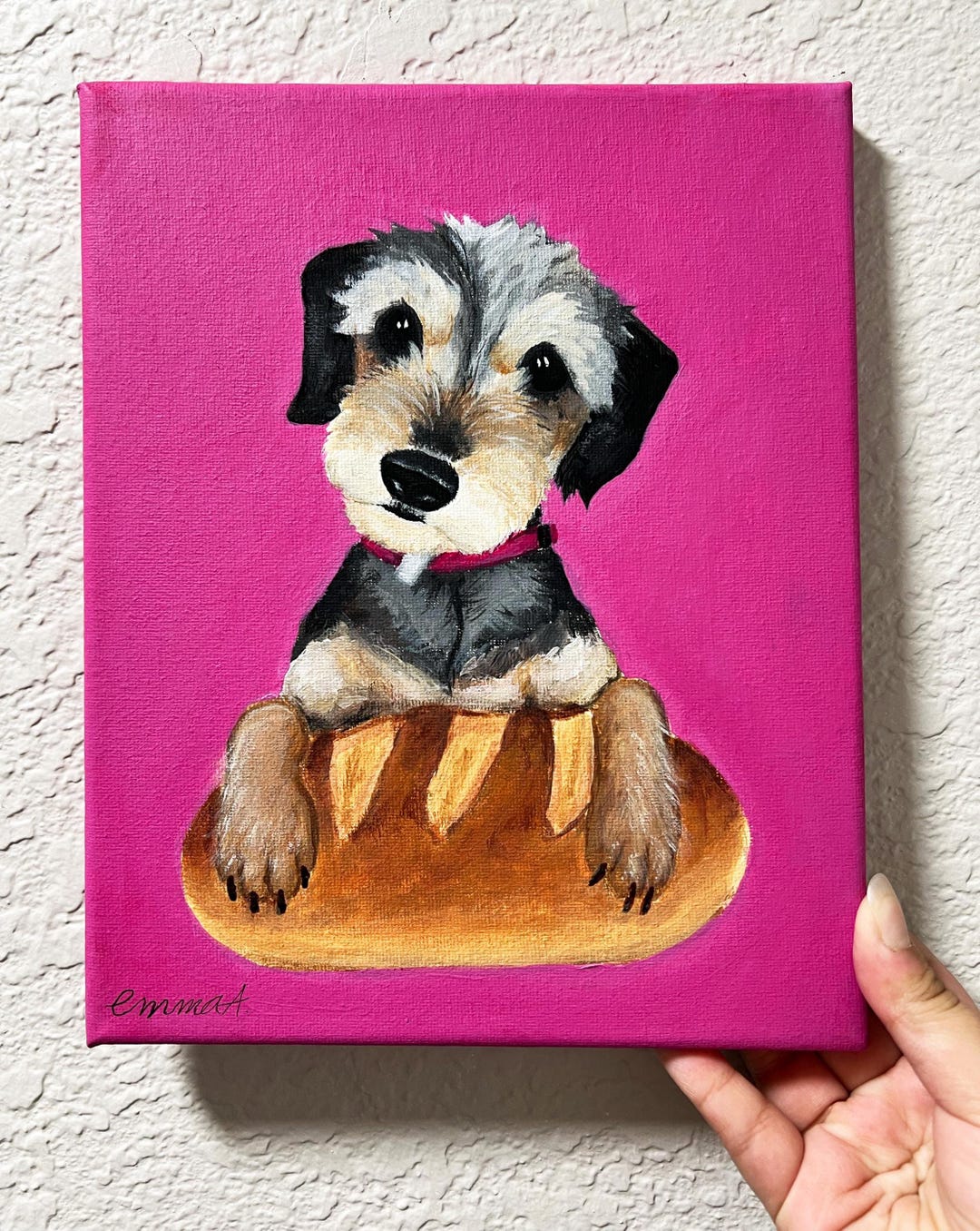 Personalized Dog Portrait | Personalized Pet Portrait | Cute Pet ...