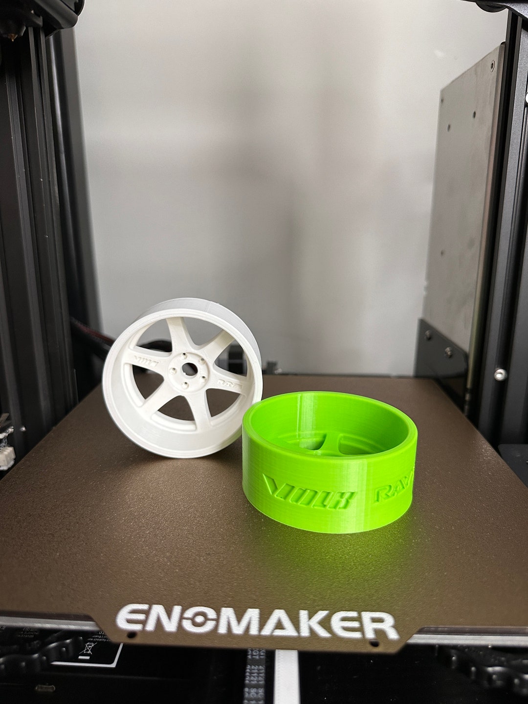 Volk TE37 Flat Face Wheel Coaster JDM Tuner Cars Car - Etsy