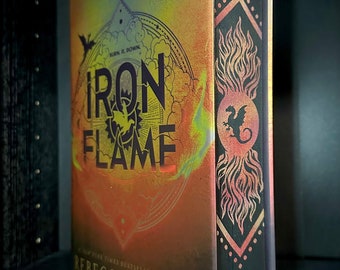 Fourth Wing Sprayed Edge Hardcover Book - Etsy