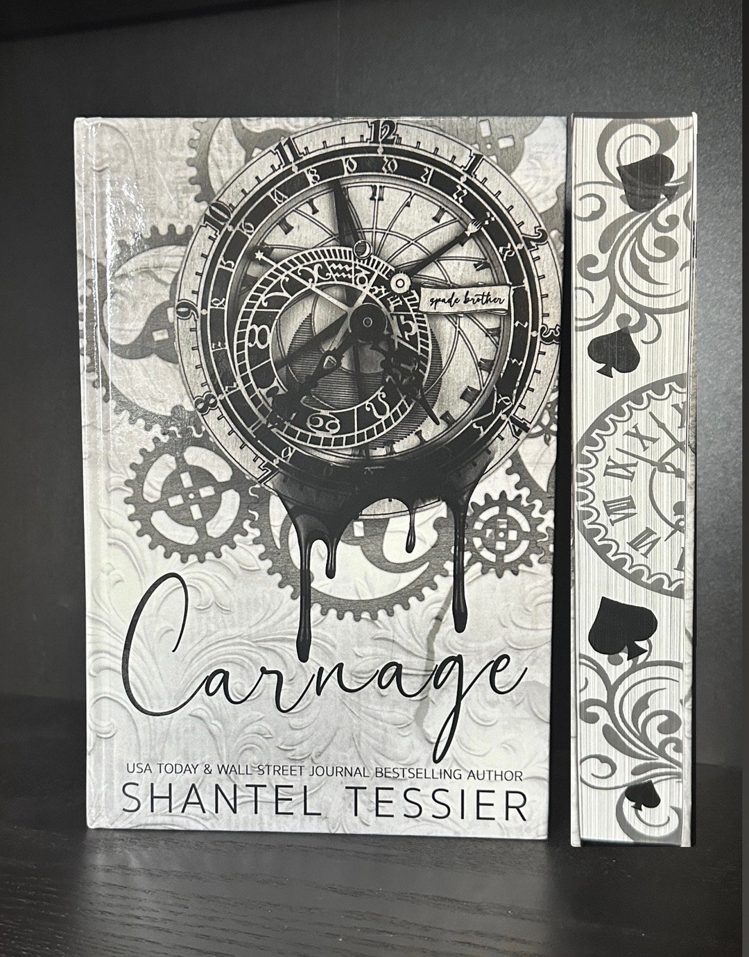 Carnage | the Lords Series | Custom Stenciled Sprayed Edges - Etsy