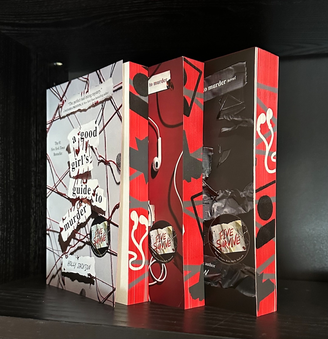 A Good Girls Guide to Murder Series | AGGGTM | Sprayed Edges - Etsy