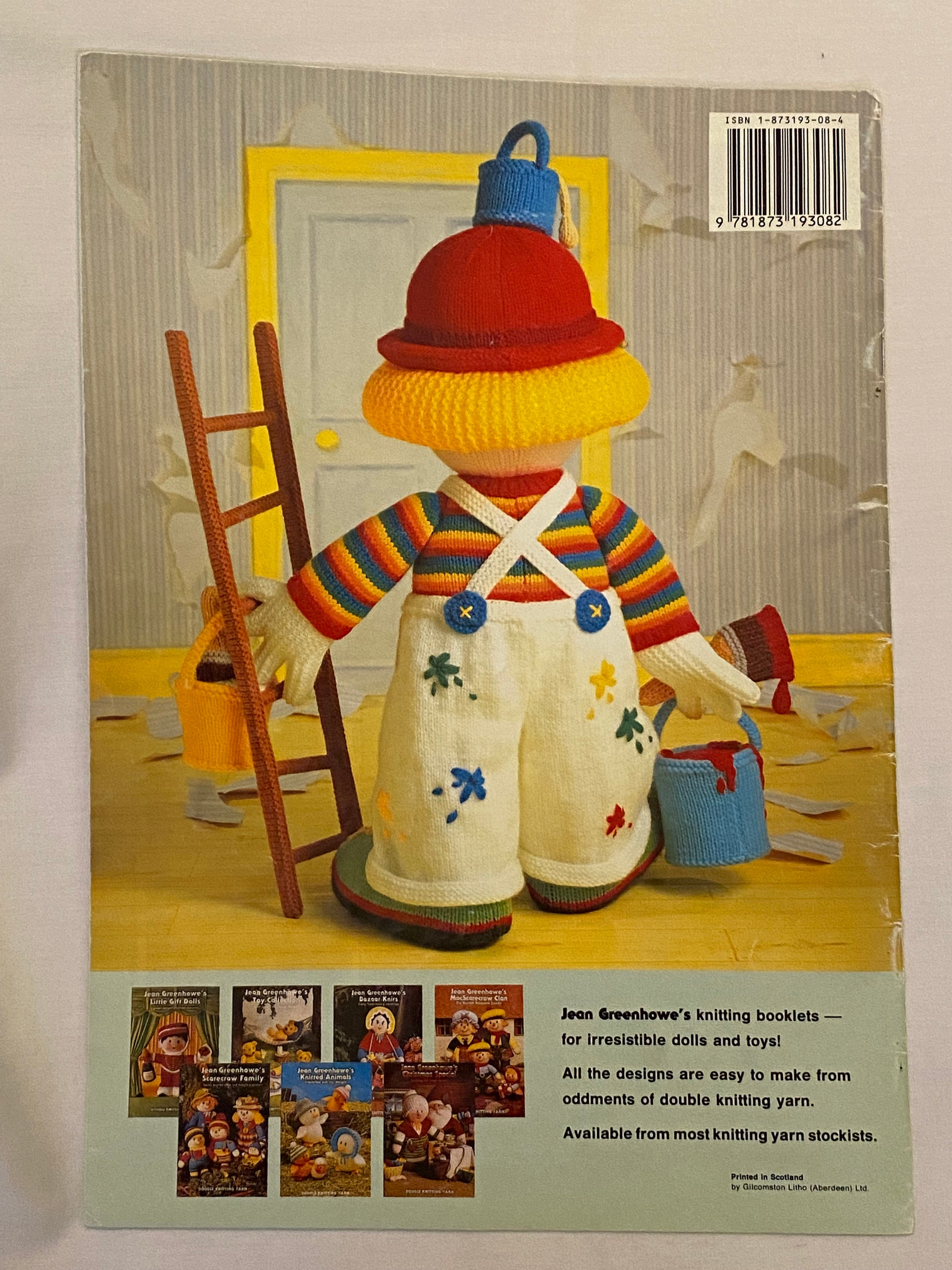 Jean Greenhowes Knitted Clown Patterns, the Red Nose Gang Knitting Doll ...