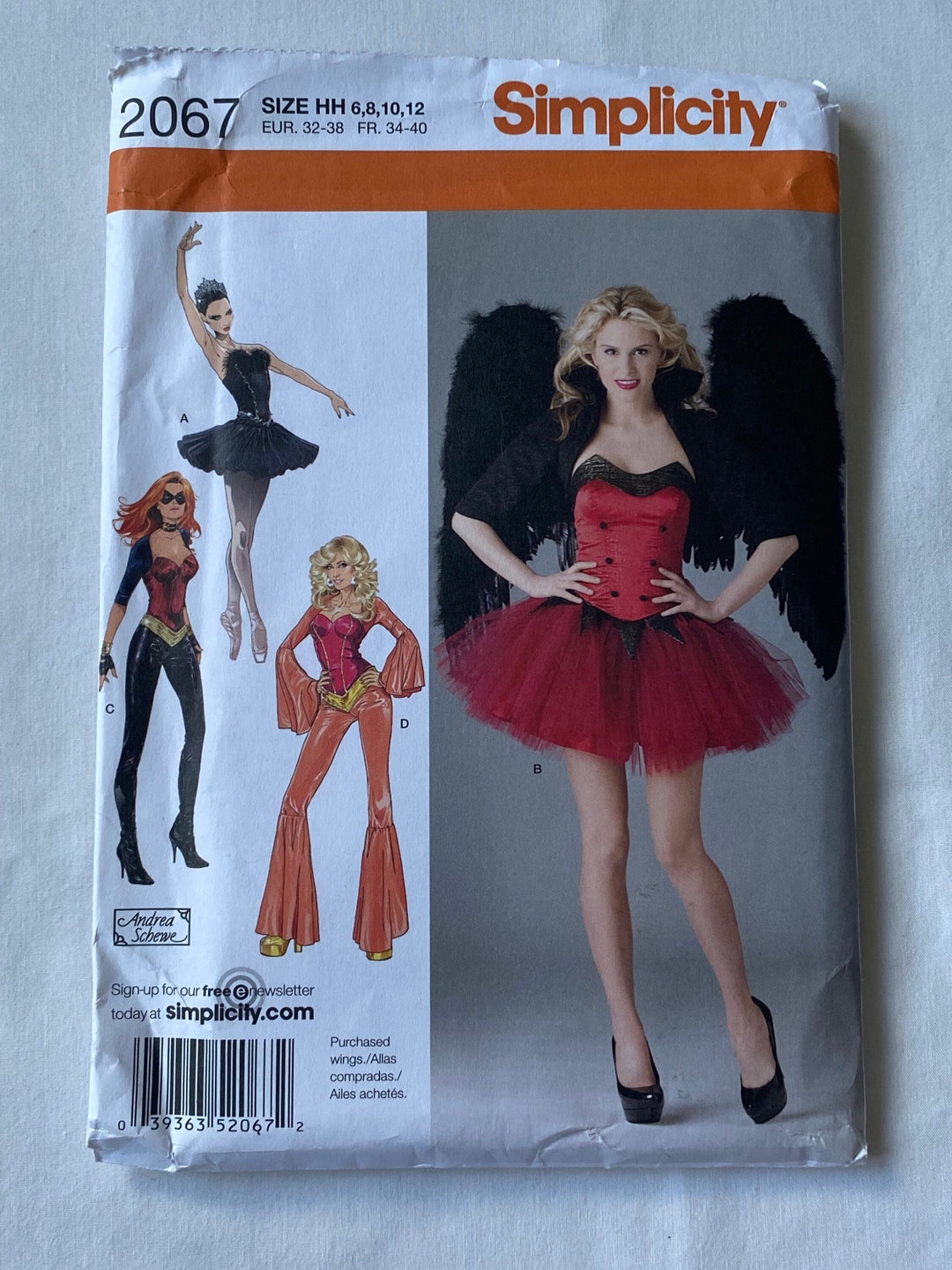 Simplicity Sewing Pattern 2067 Women's Corset Tutu Shrug - Etsy