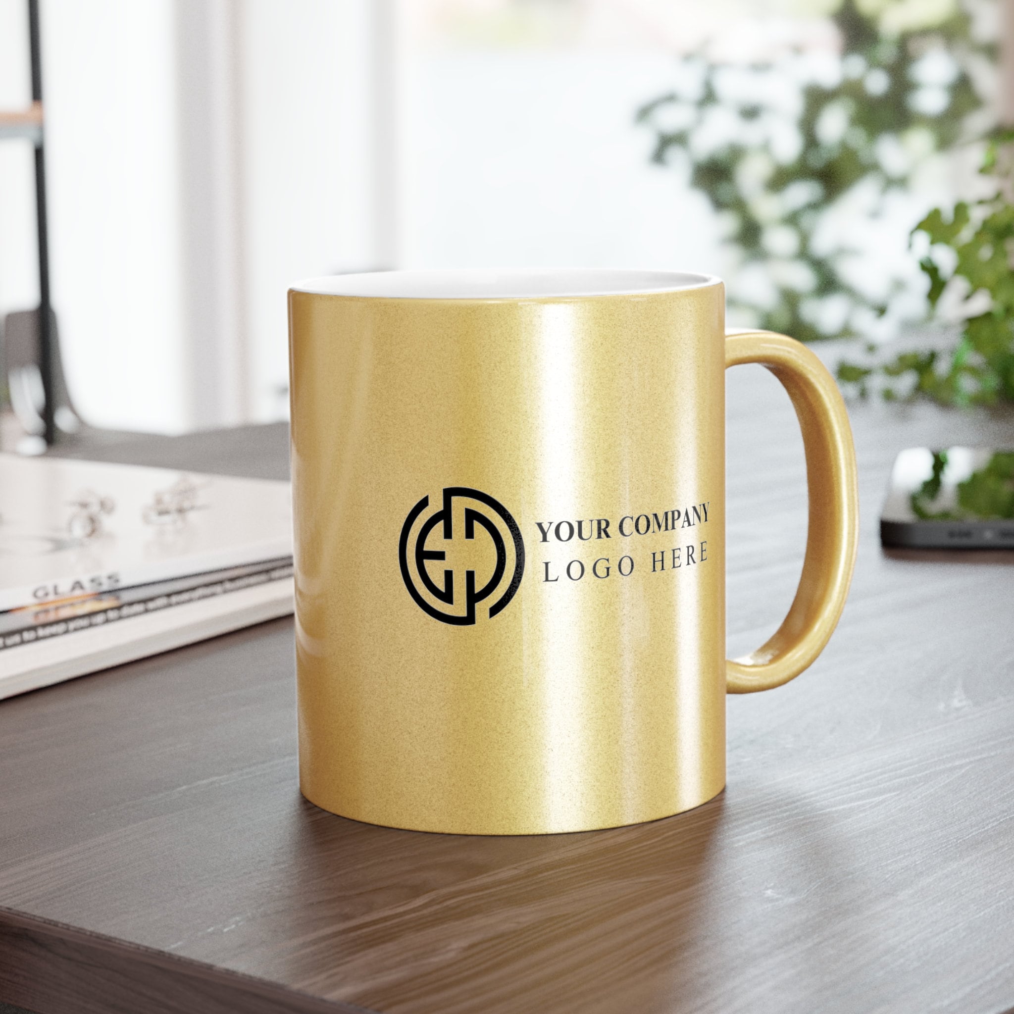 Personalized Logo Mug Custom Ceramic Coffee Cup Unique Branding Gift ...