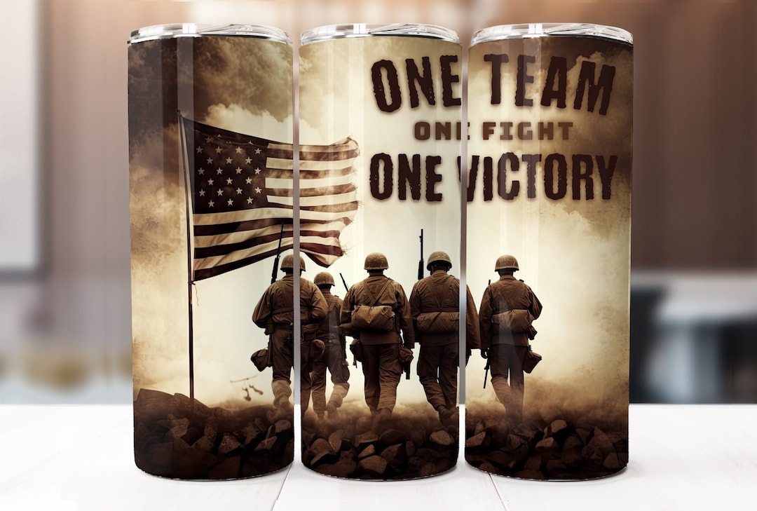 Military Sublimation Design, 20oz Skinny Tumbler Digital Download ...