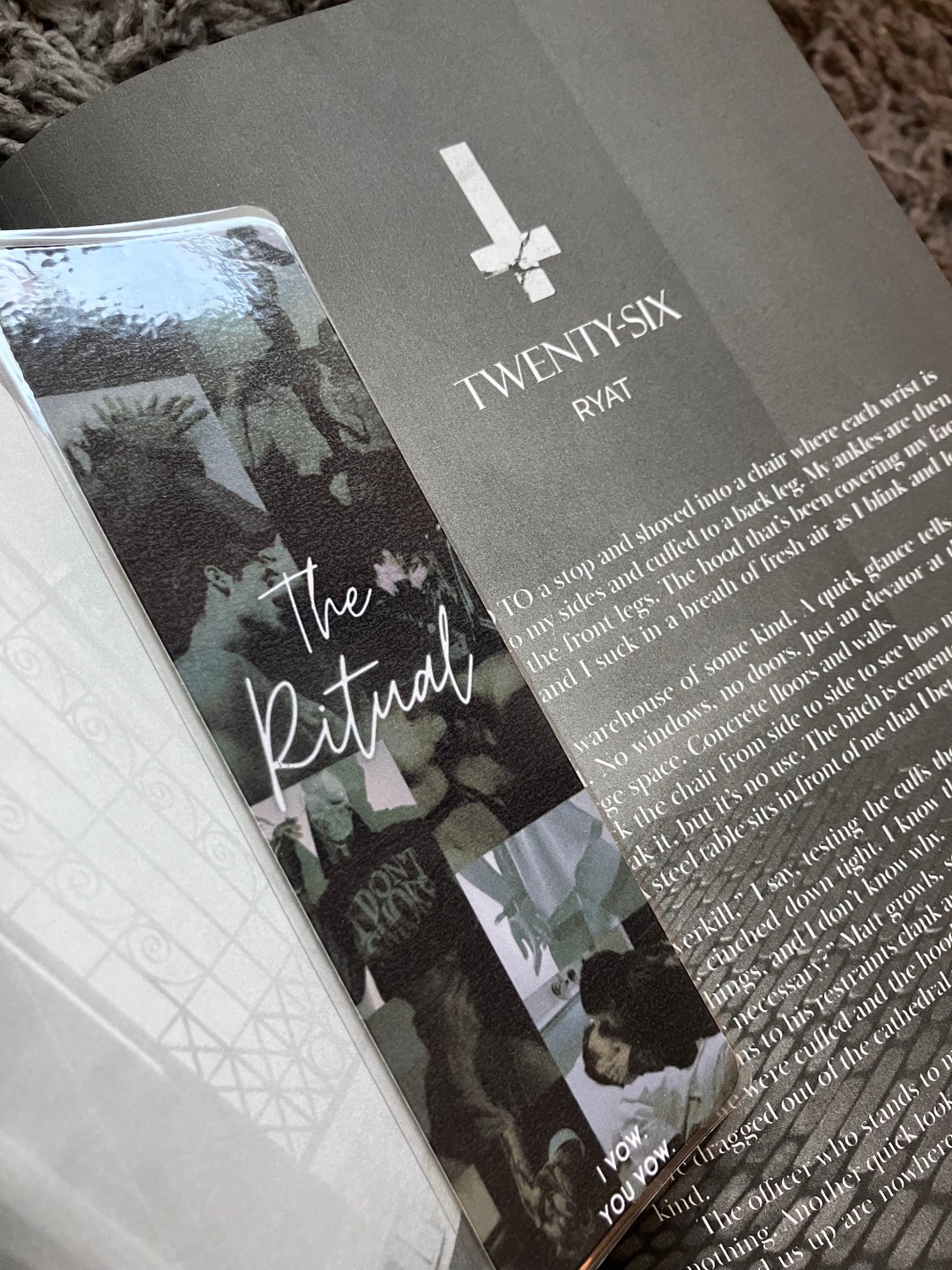 Ryat Archer | Book Boyfriend | Dark Romance Readers | Bookmark - Etsy