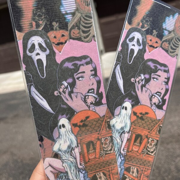 Halloween Bookmarks - Etsy