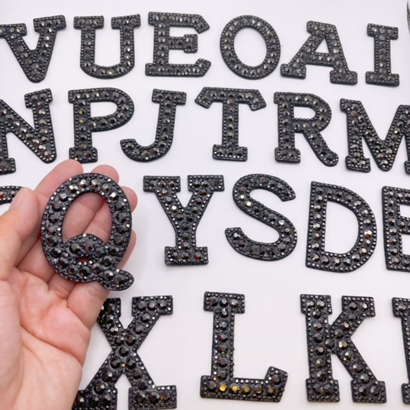 Iron on Letters - Etsy