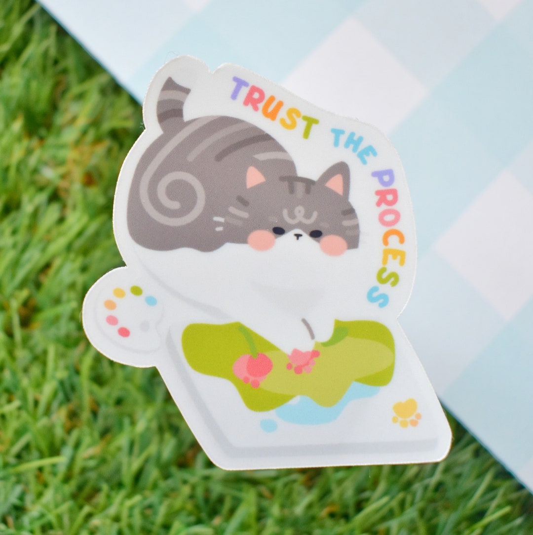 Trust the Process Sticker - Etsy
