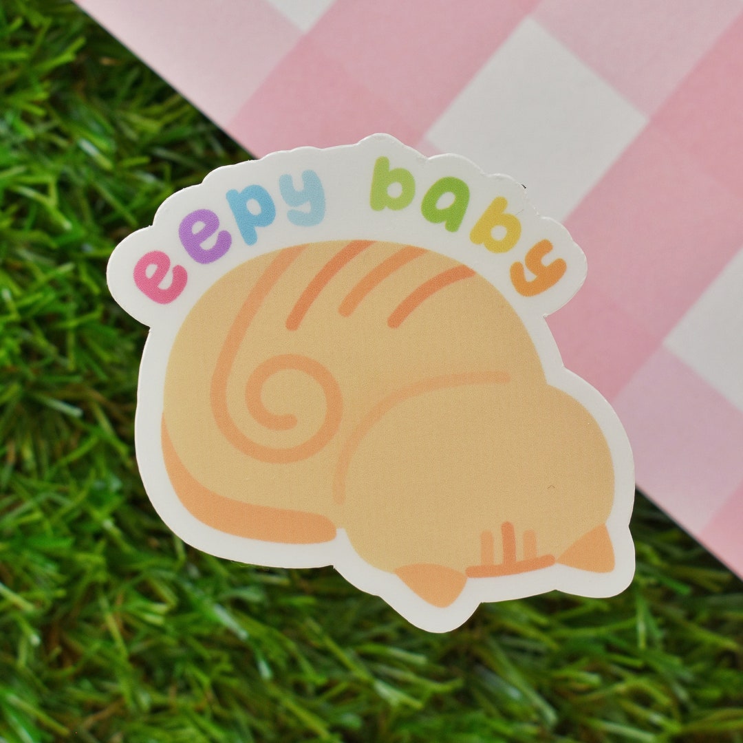 Eepy Baby Vinyl Sticker - Etsy