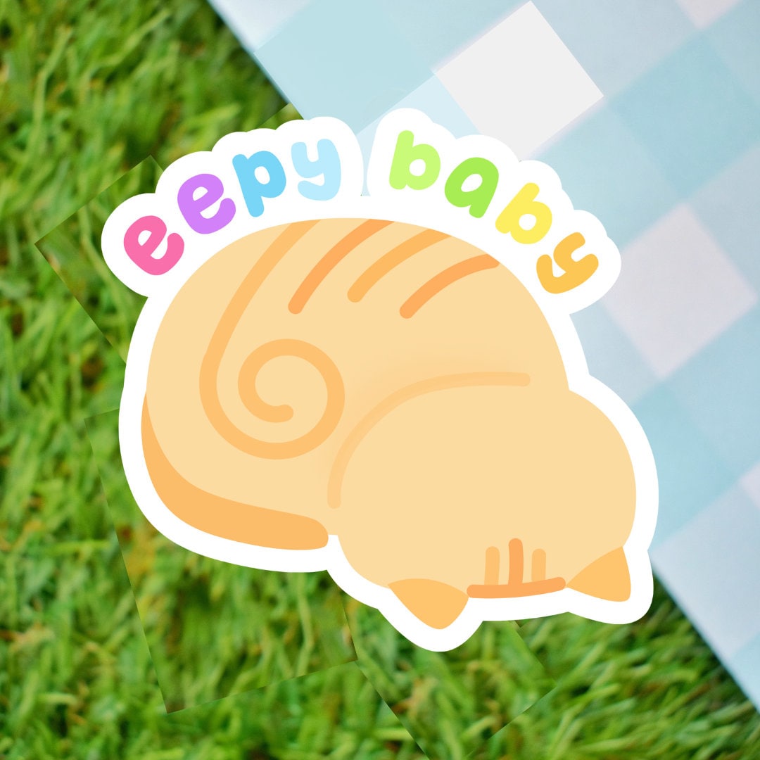 Eepy Baby - Vinyl Sticker - Etsy