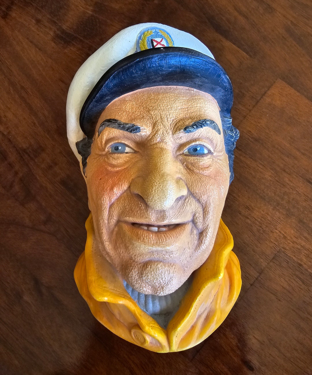 Legend Products Chalk Head Vintage "the Skipper" Figurine Wall Hanging ...