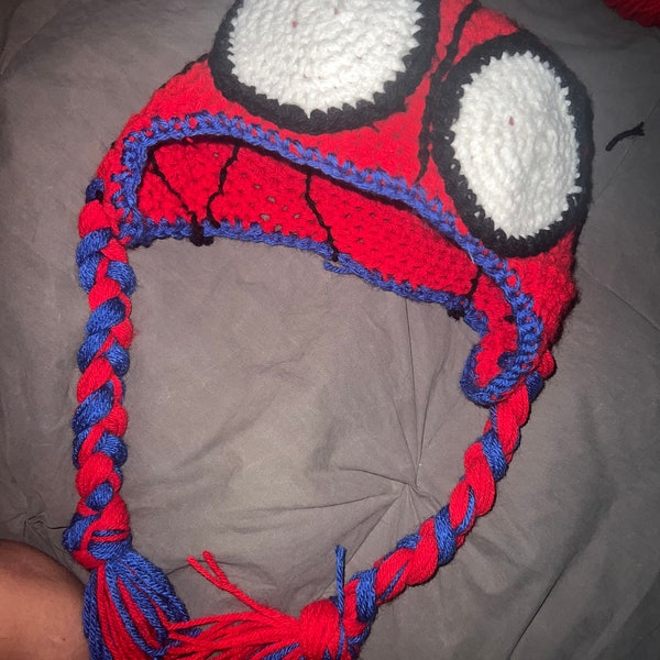 Mayday Parker Crochet Spider Man Hat - Etsy