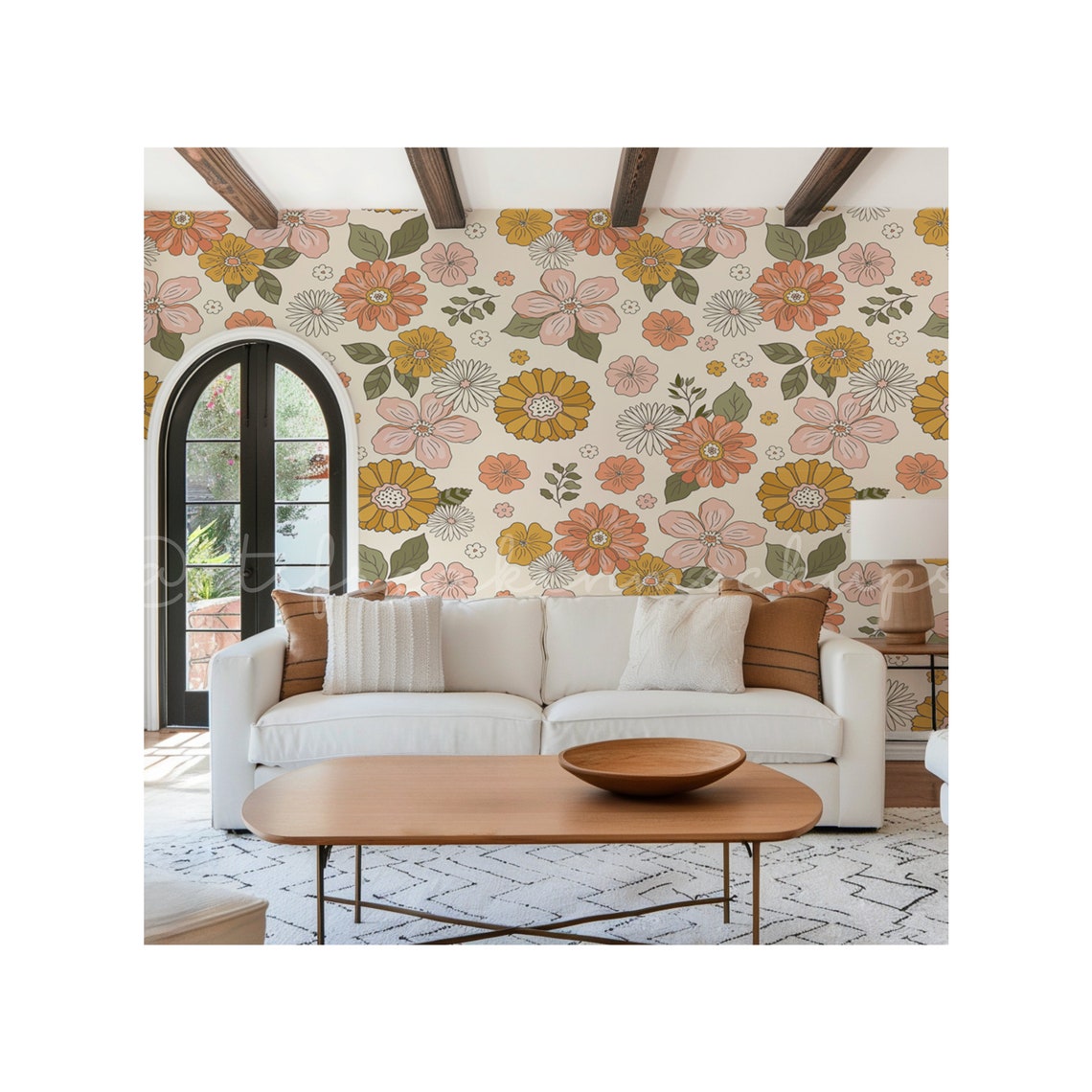 Wallpaper Mockup PSD, PSD Wallpaper Mockup, Wall Mockup, PSD Mockup ...