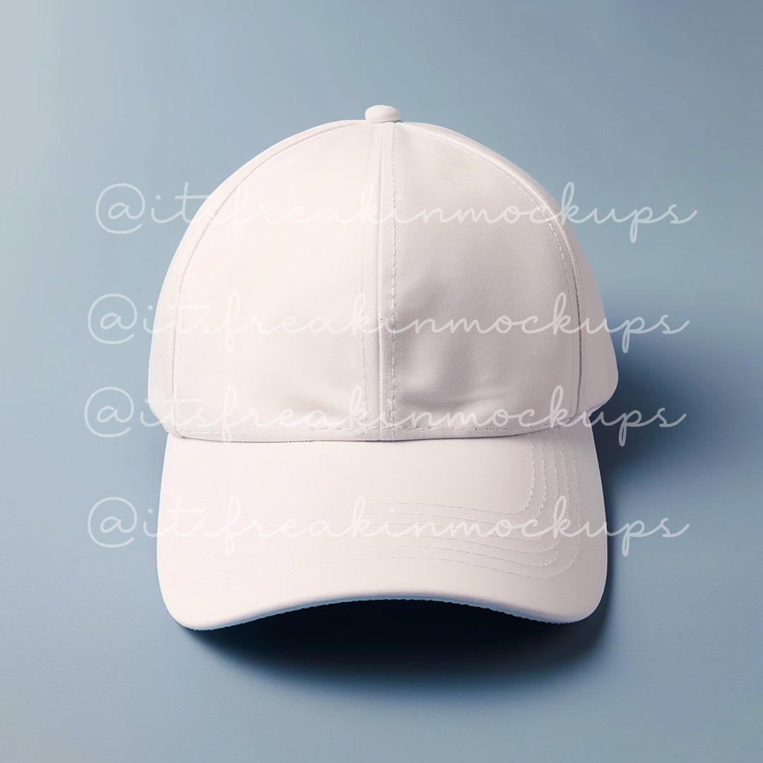 Hat Mockup, White Hat Mockup, Bachelorette Hat Mockup, Baseball Cap ...